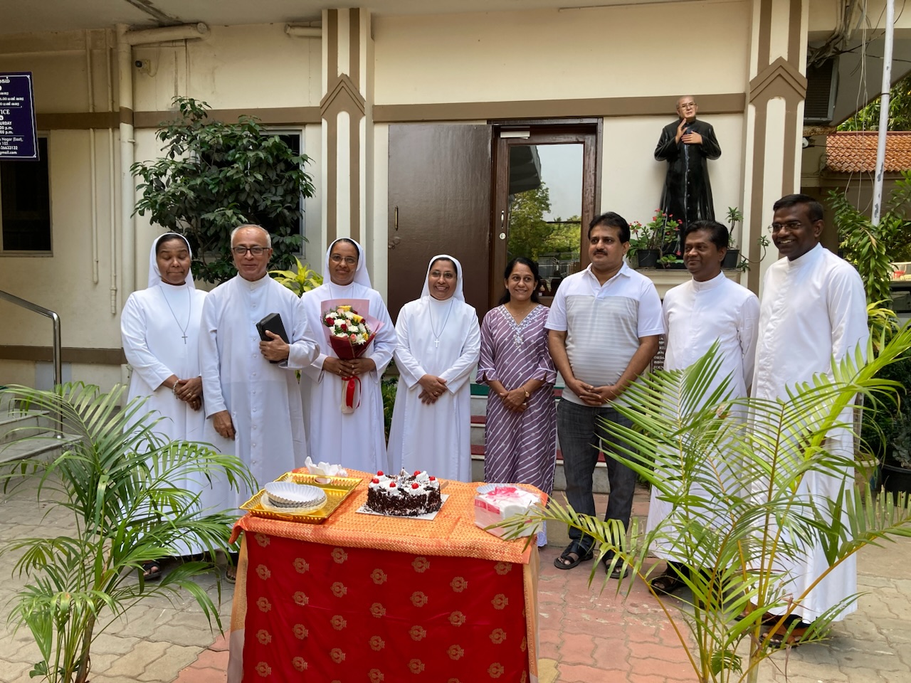 Birthday Celebration for Sister Jancy at Divine Mercy Church – Friends ...